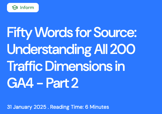 What are First User, Session and Event-level Dimensions in GA4?